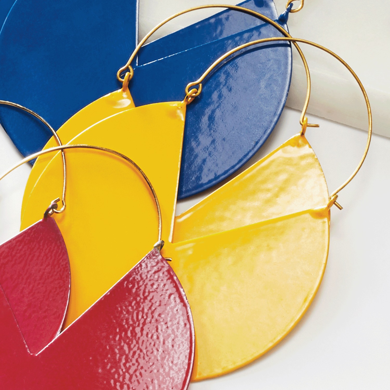 Color Fan Earrings | Midnight Velvet