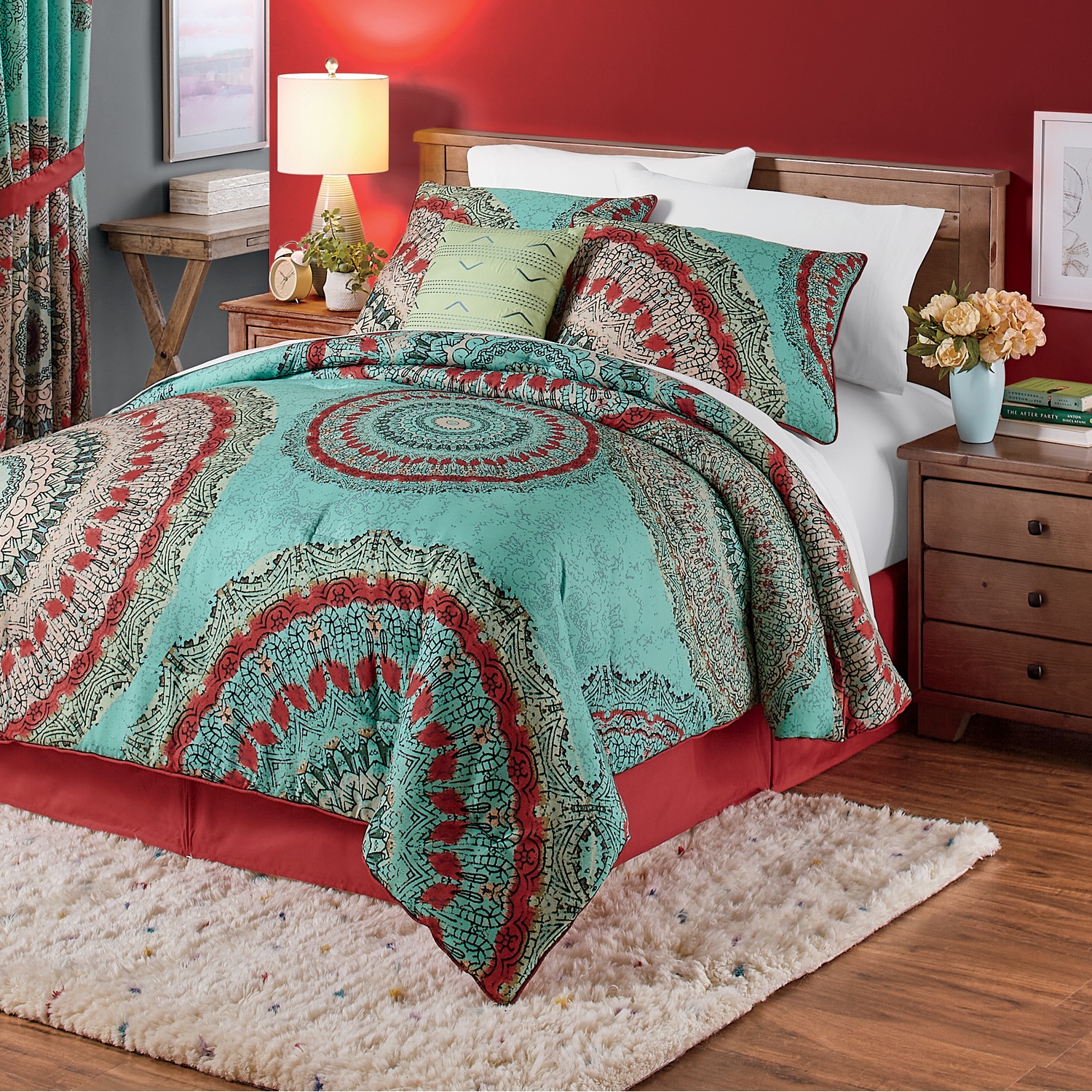 Rue 5-Piece Comforter Set | Midnight Velvet