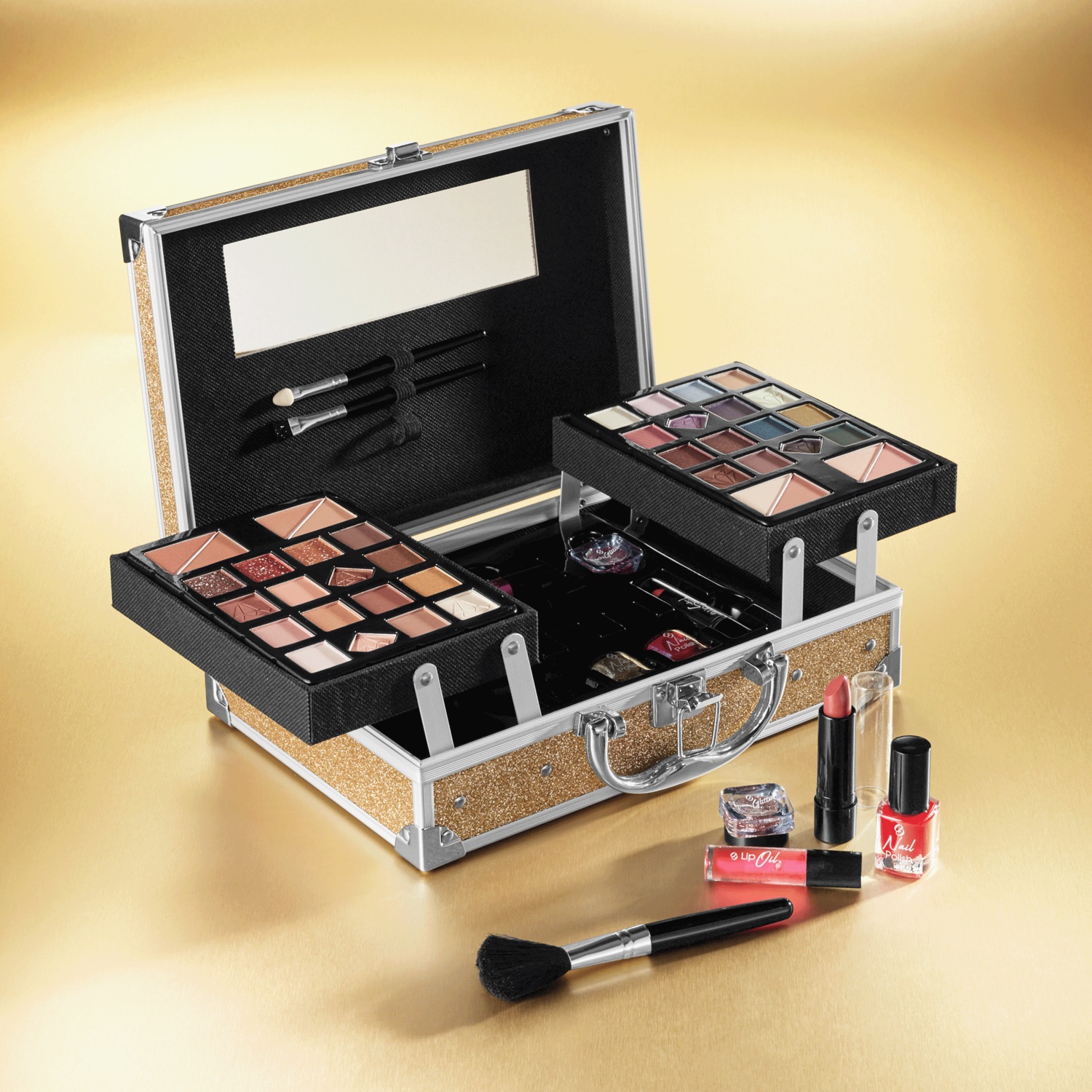 Michael Giordano 53-Piece Divine Luxe Cosmetic Set | Midnight Velvet