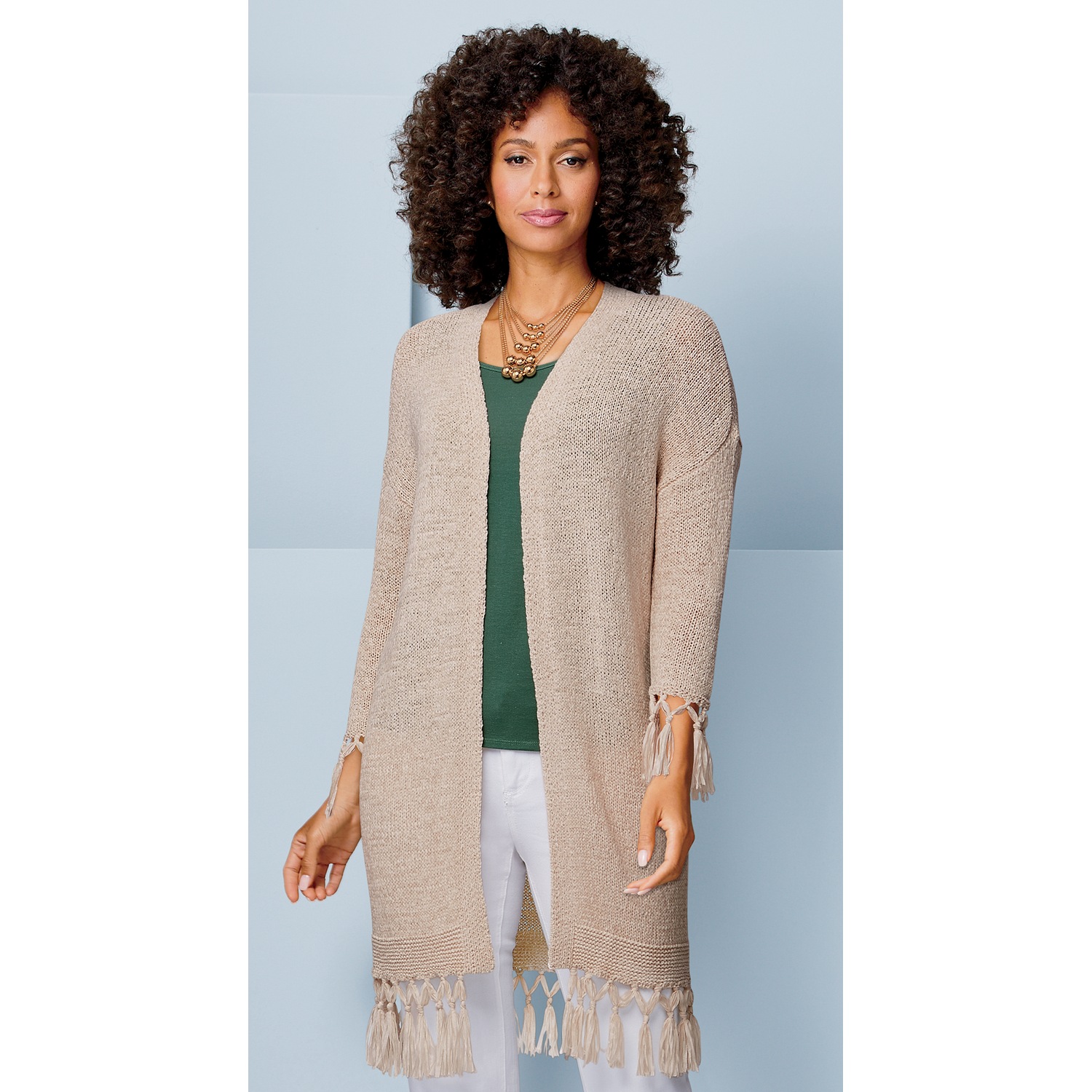 Fringe Duster | Midnight Velvet