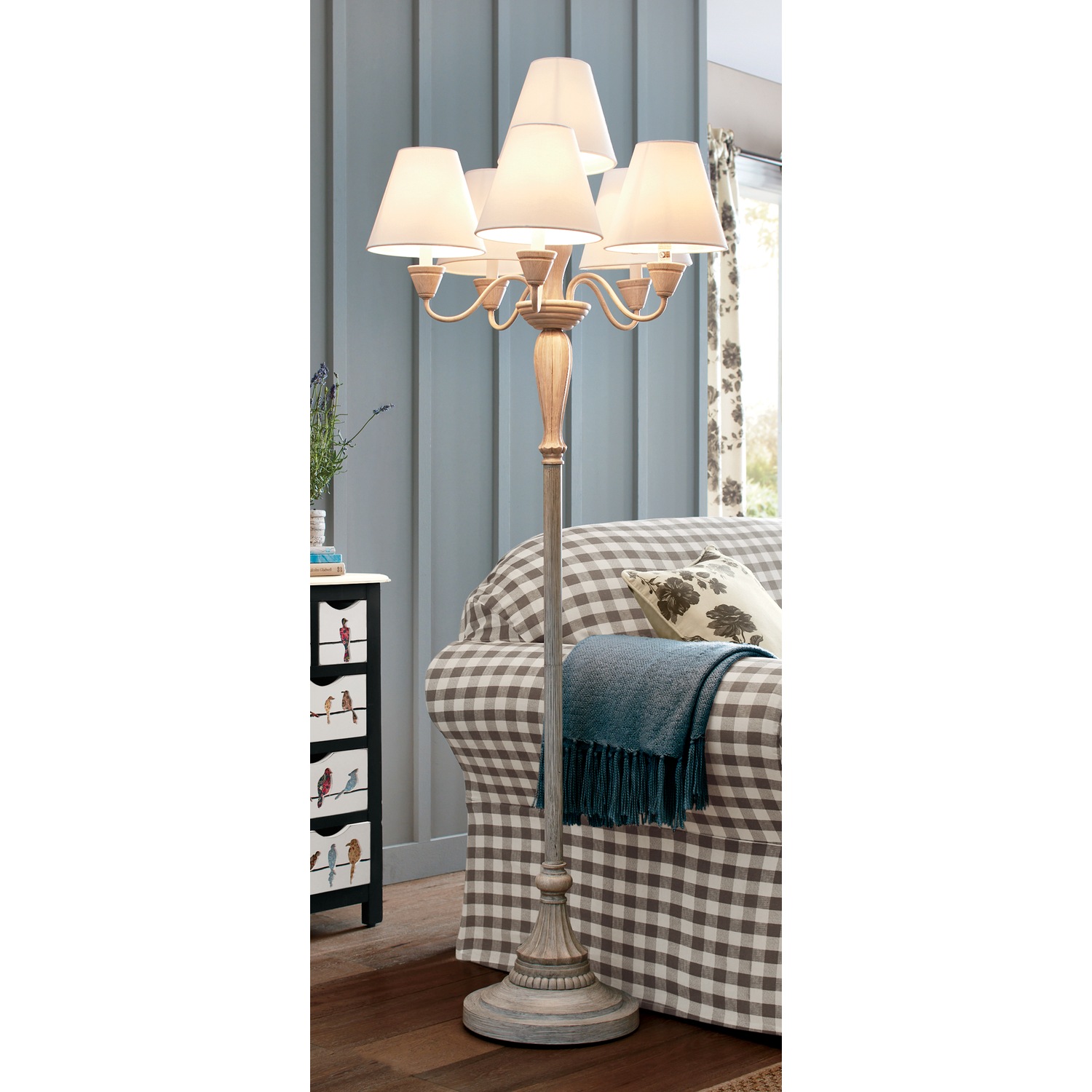 Candelabra Floor Lamp | Midnight Velvet