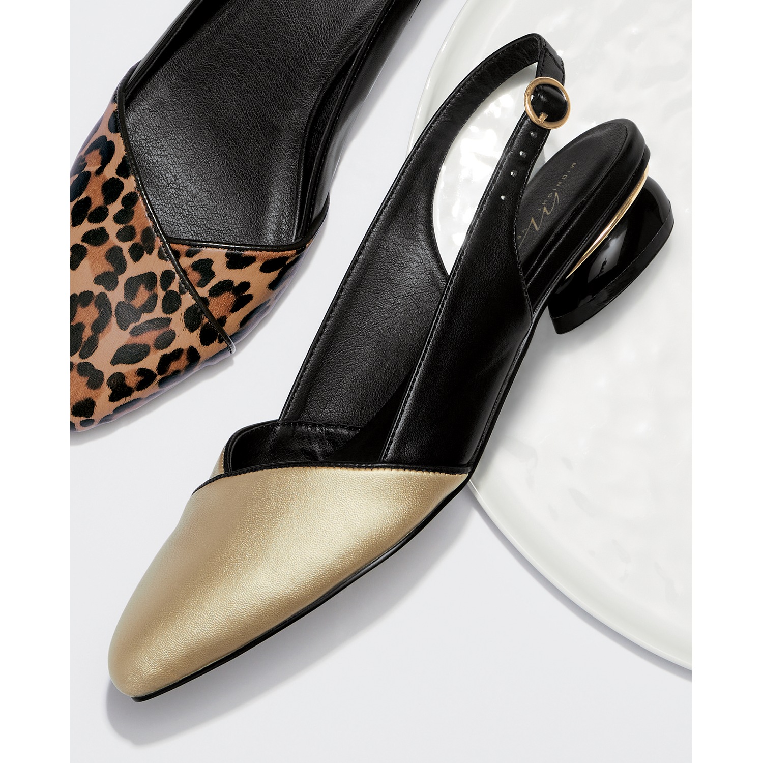 Heel Rand Slingback | Midnight Velvet