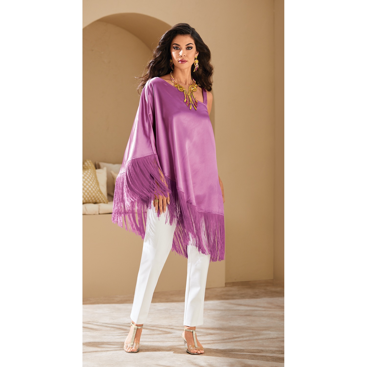 Fringe Tunic | Midnight Velvet