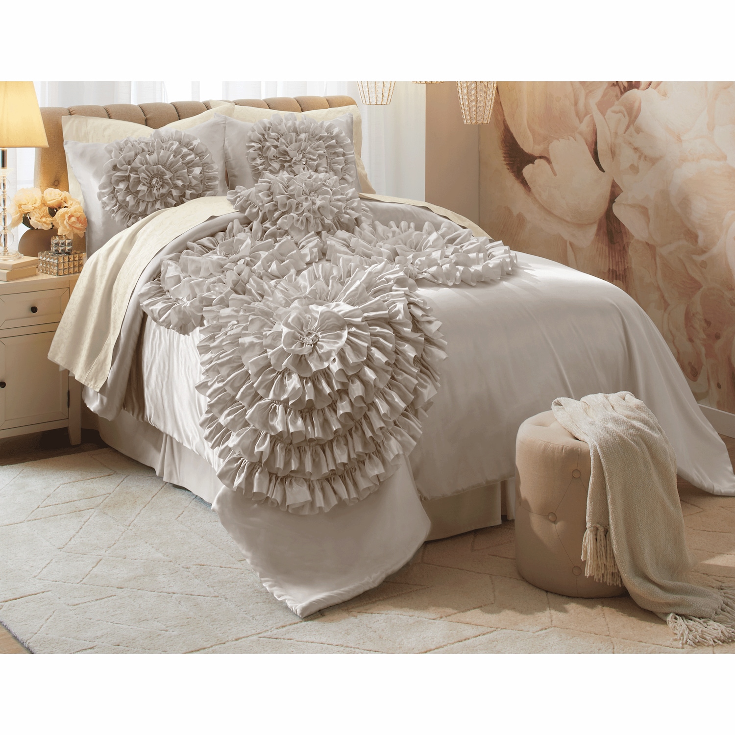 Amara 5-Piece Comforter Set | Midnight Velvet