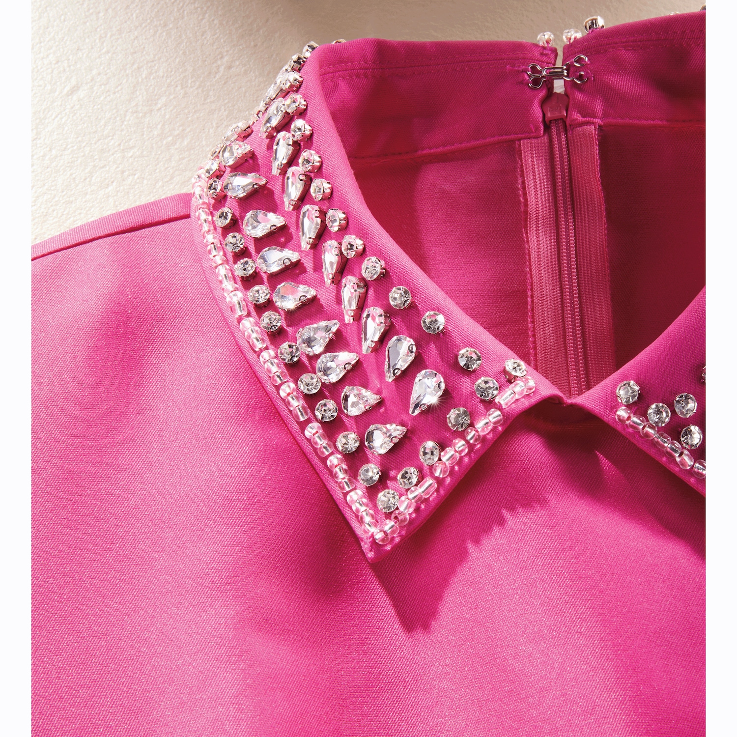 Kalisa Embellished Collar Sheath Dress | Midnight Velvet