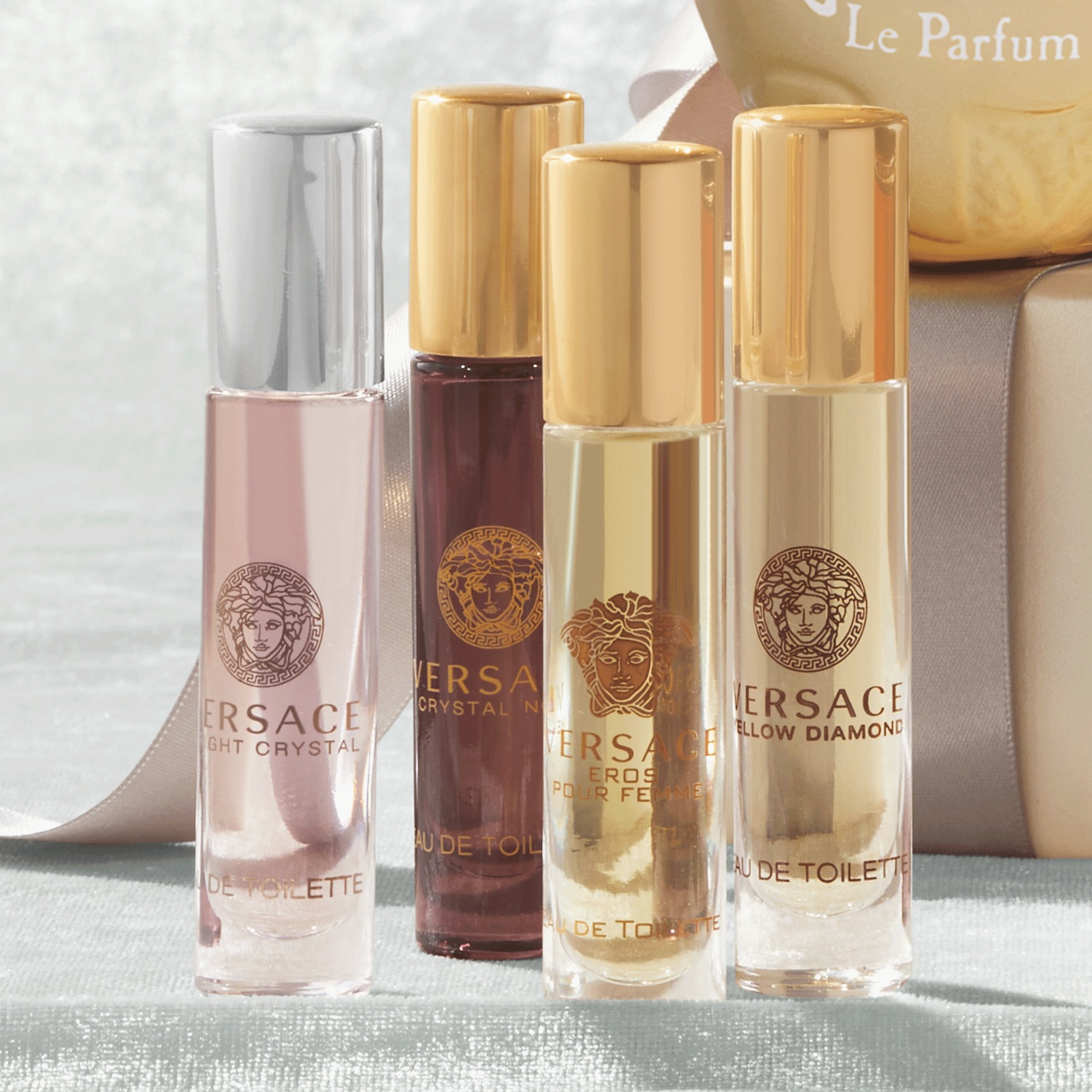 Versace 4-Piece Mini Coffret Set for Her | Midnight Velvet