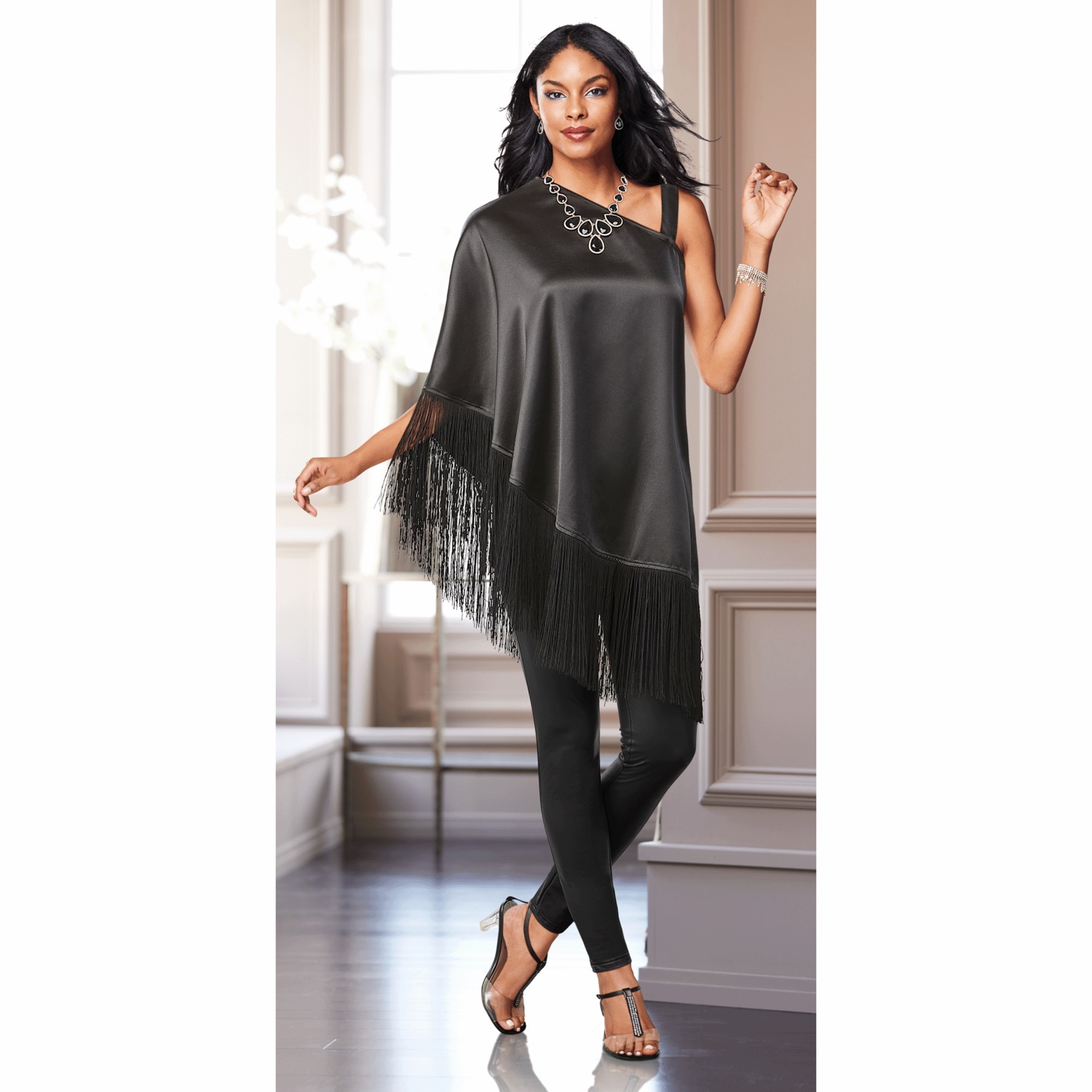 Fringe Tunic | Midnight Velvet
