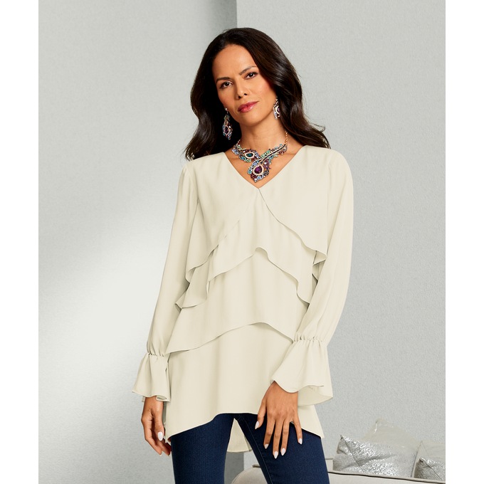 Louise Layered Tunic | Midnight Velvet