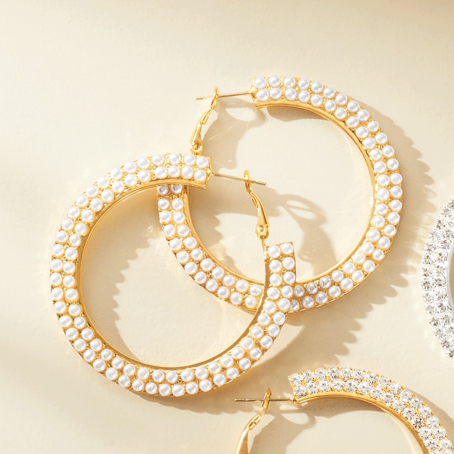 Flat Hoops | Midnight Velvet