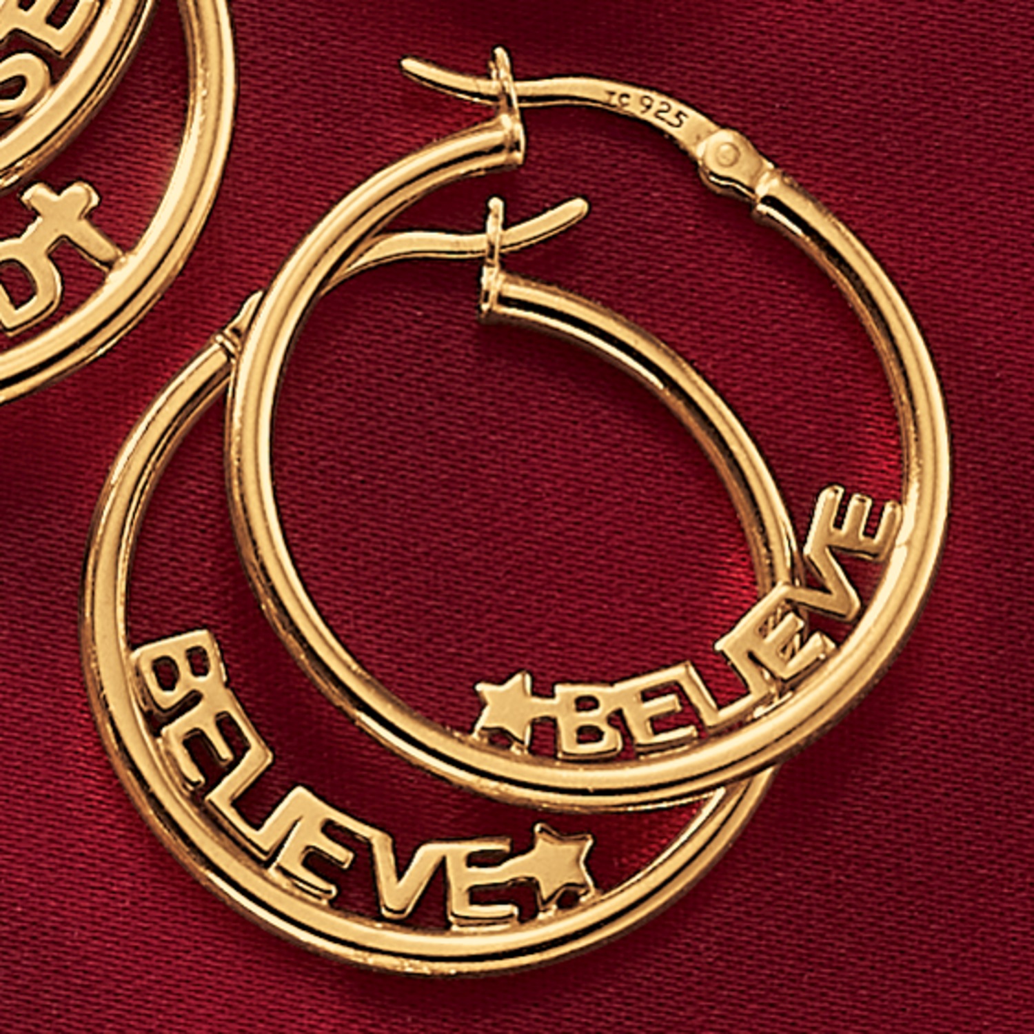 Word/Symbol Hoops | Midnight Velvet