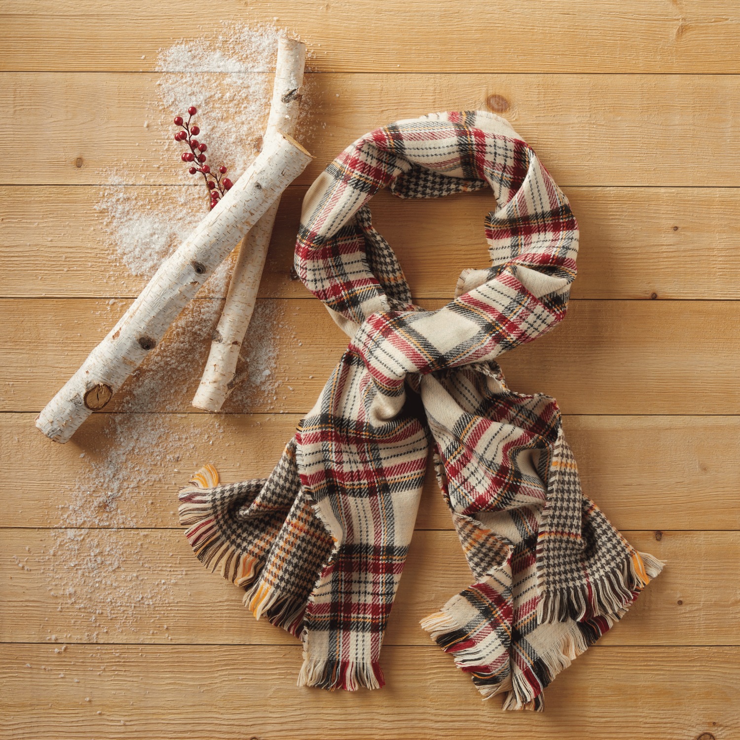 Snowfall Scarf | Midnight Velvet