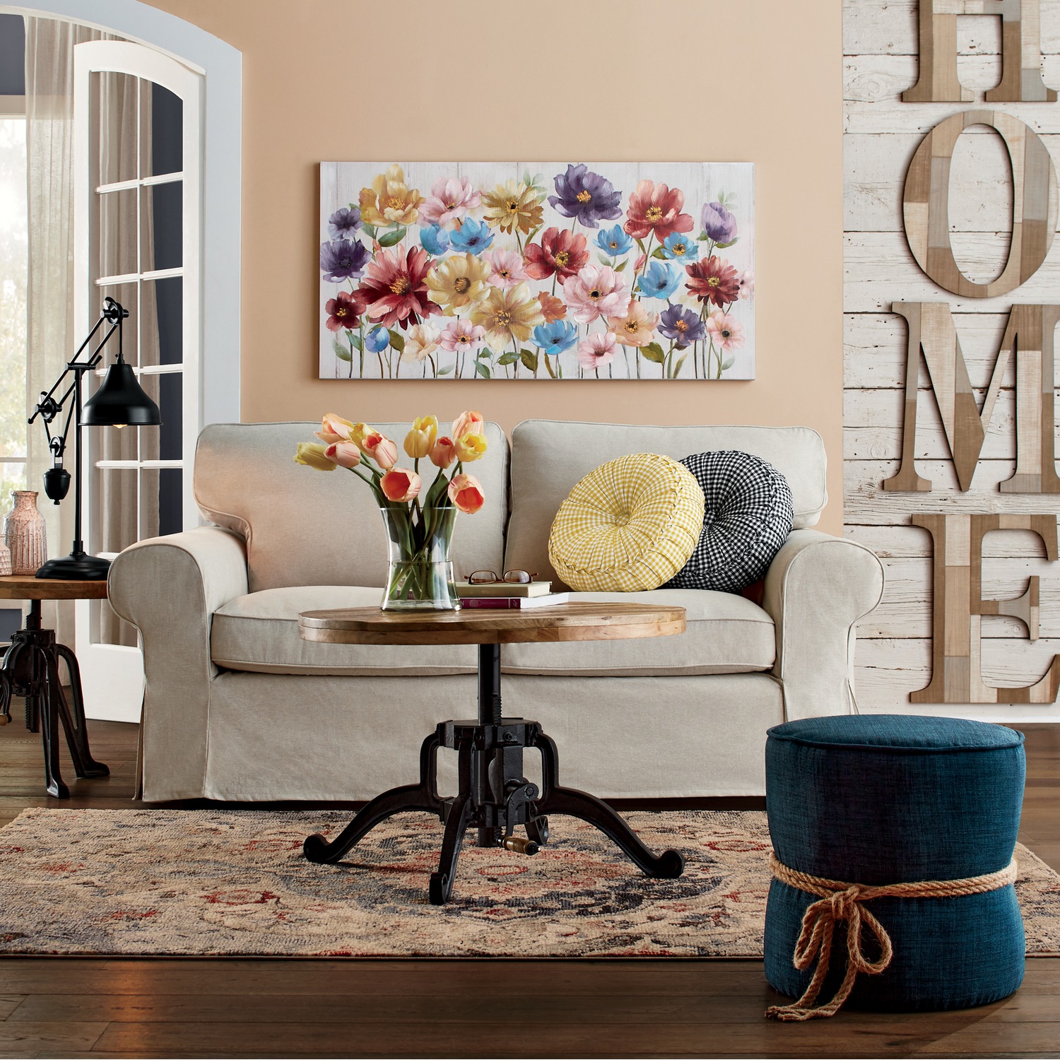 Crank Coffee Table | Midnight Velvet