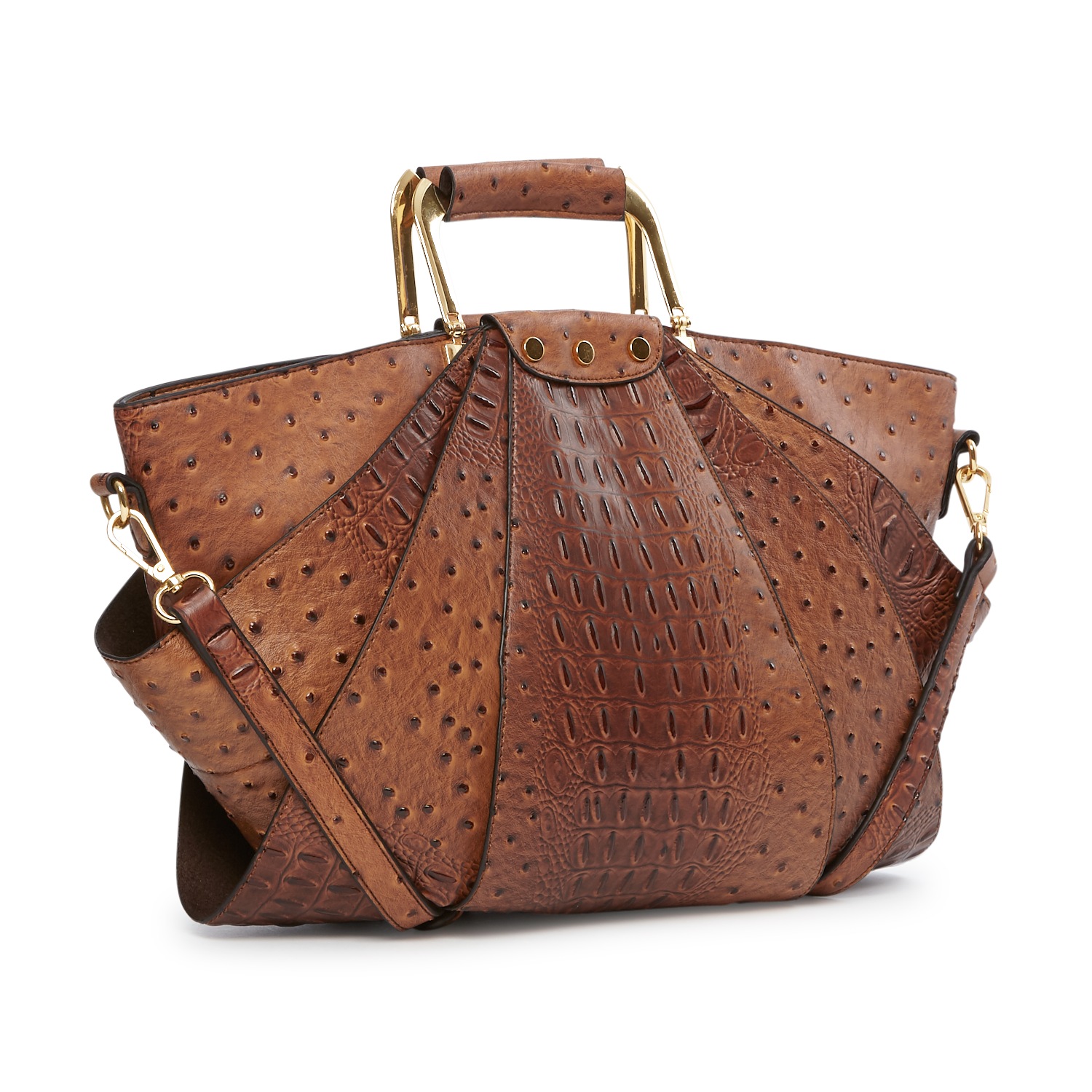 Croco Fan Bag | Midnight Velvet