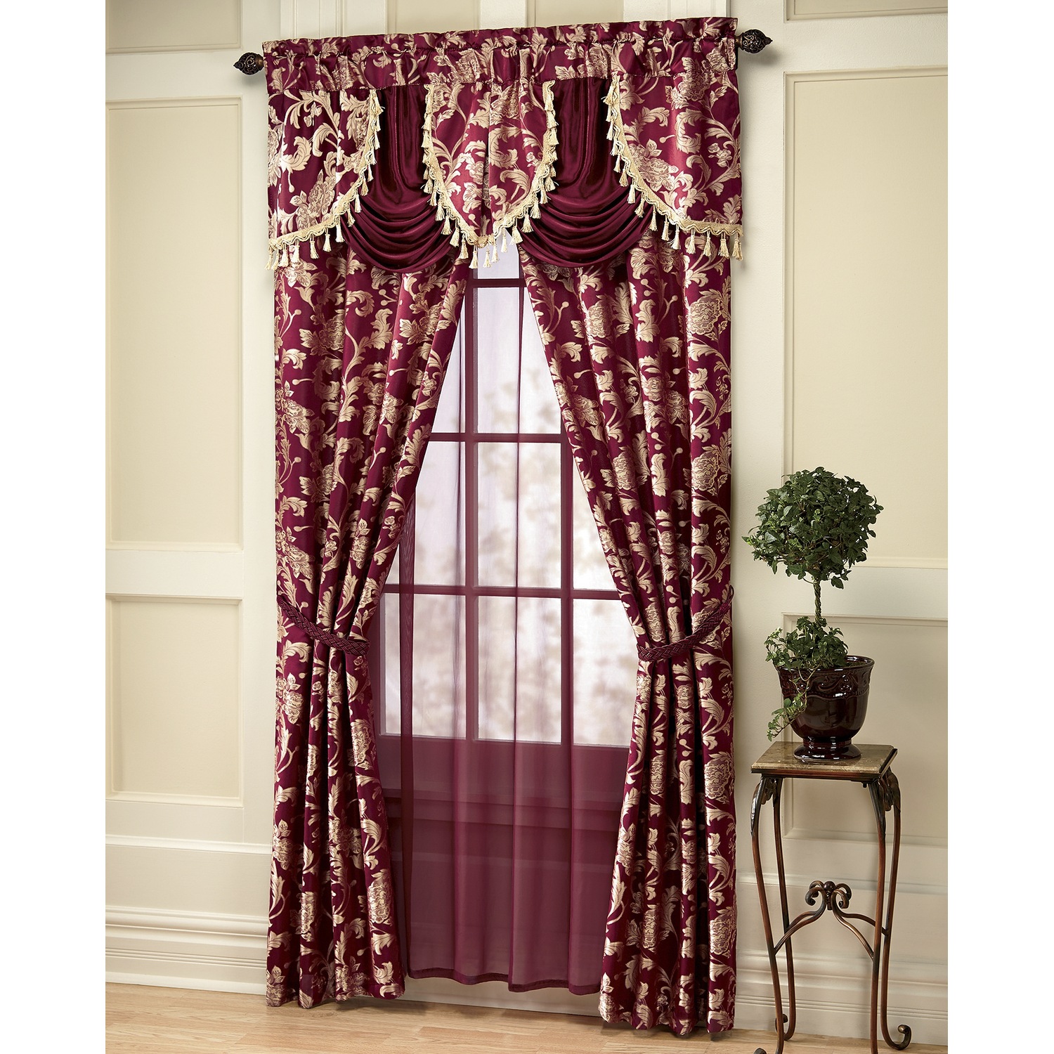 Allison Window Set | Midnight Velvet