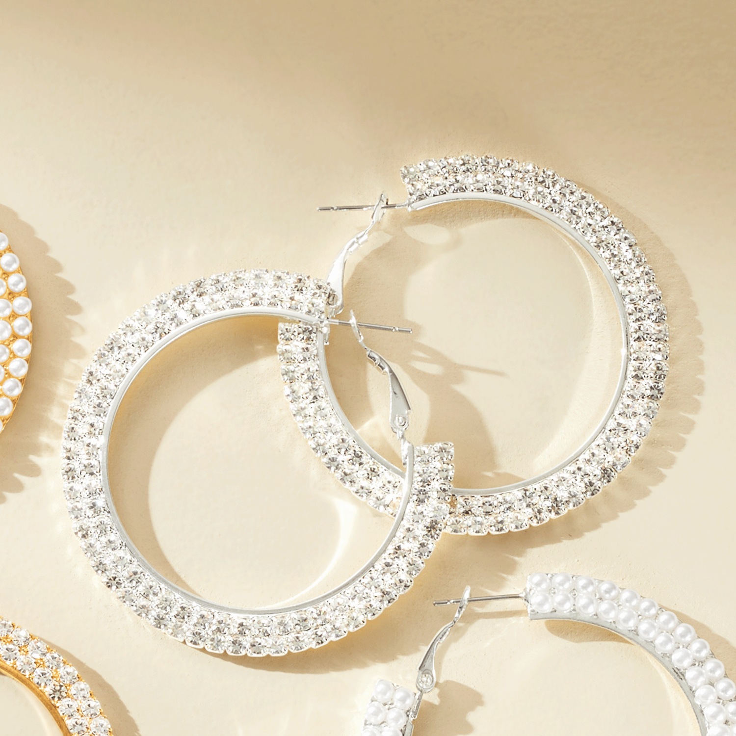 Flat Hoops | Midnight Velvet