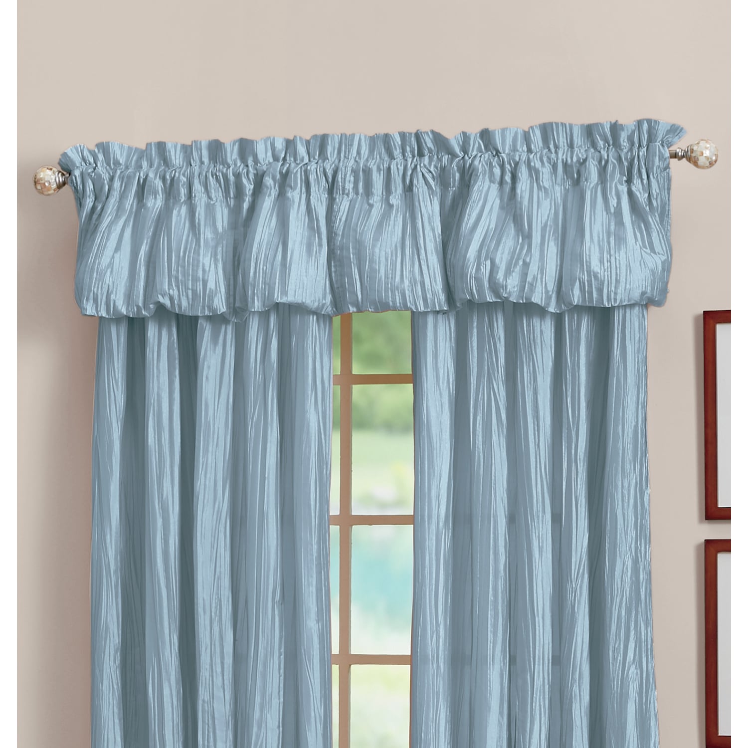Balloon Valance | Midnight Velvet