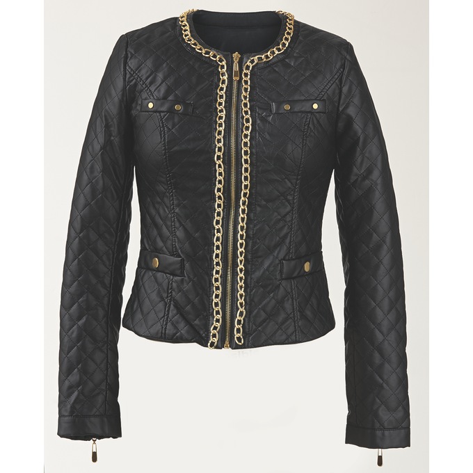 Chain-Link Jacket | Midnight Velvet