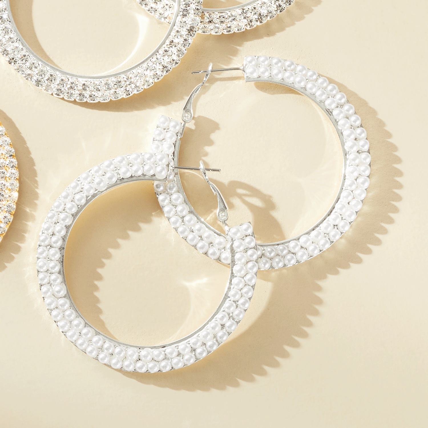 Flat Hoops | Midnight Velvet