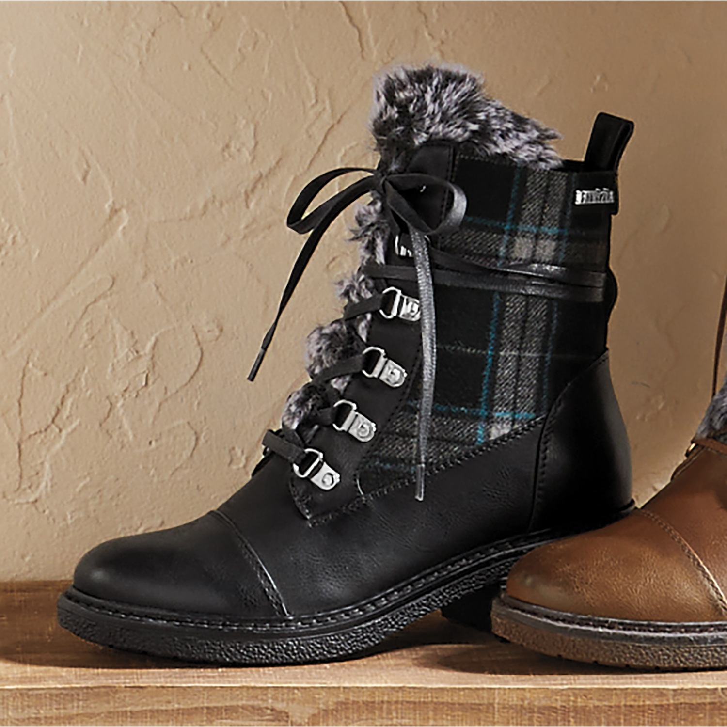 L’Artiste Hilvia-Flany Lace-Up Boot by Spring Step | Midnight Velvet