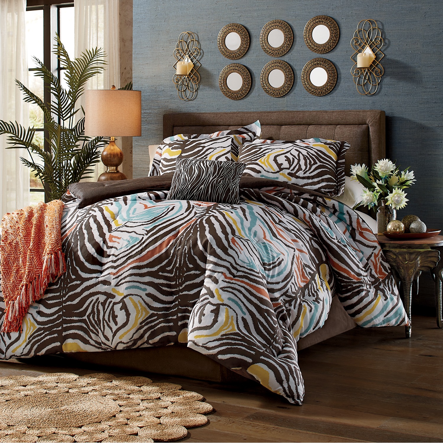 Zina Comforter Set | Midnight Velvet