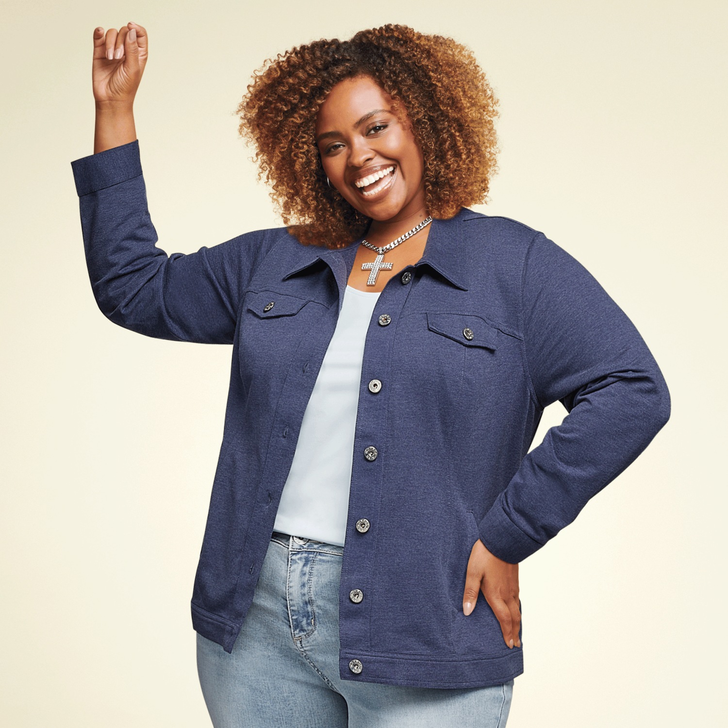 Opal Short Jacket | Midnight Velvet