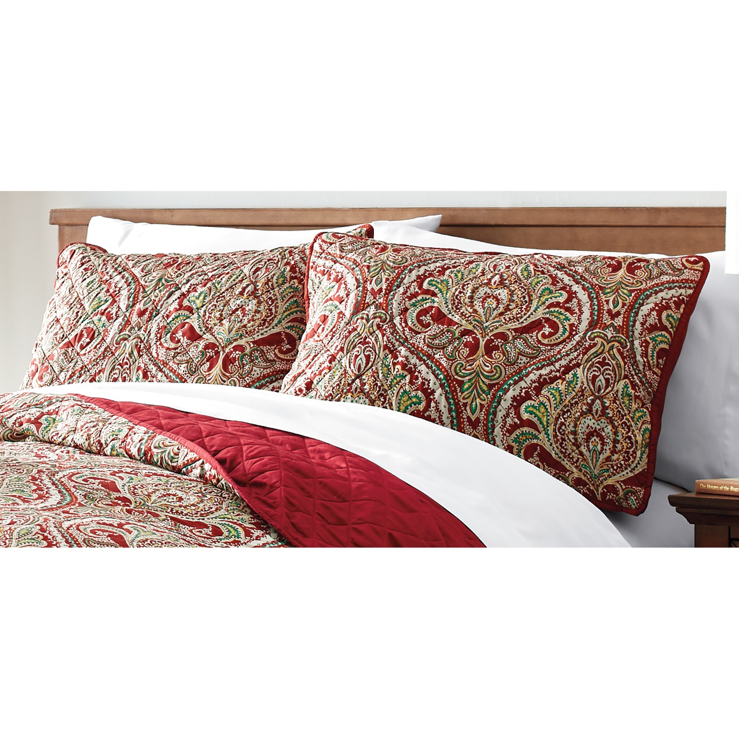 Ruby Oversized Quilt and Sham | Midnight Velvet