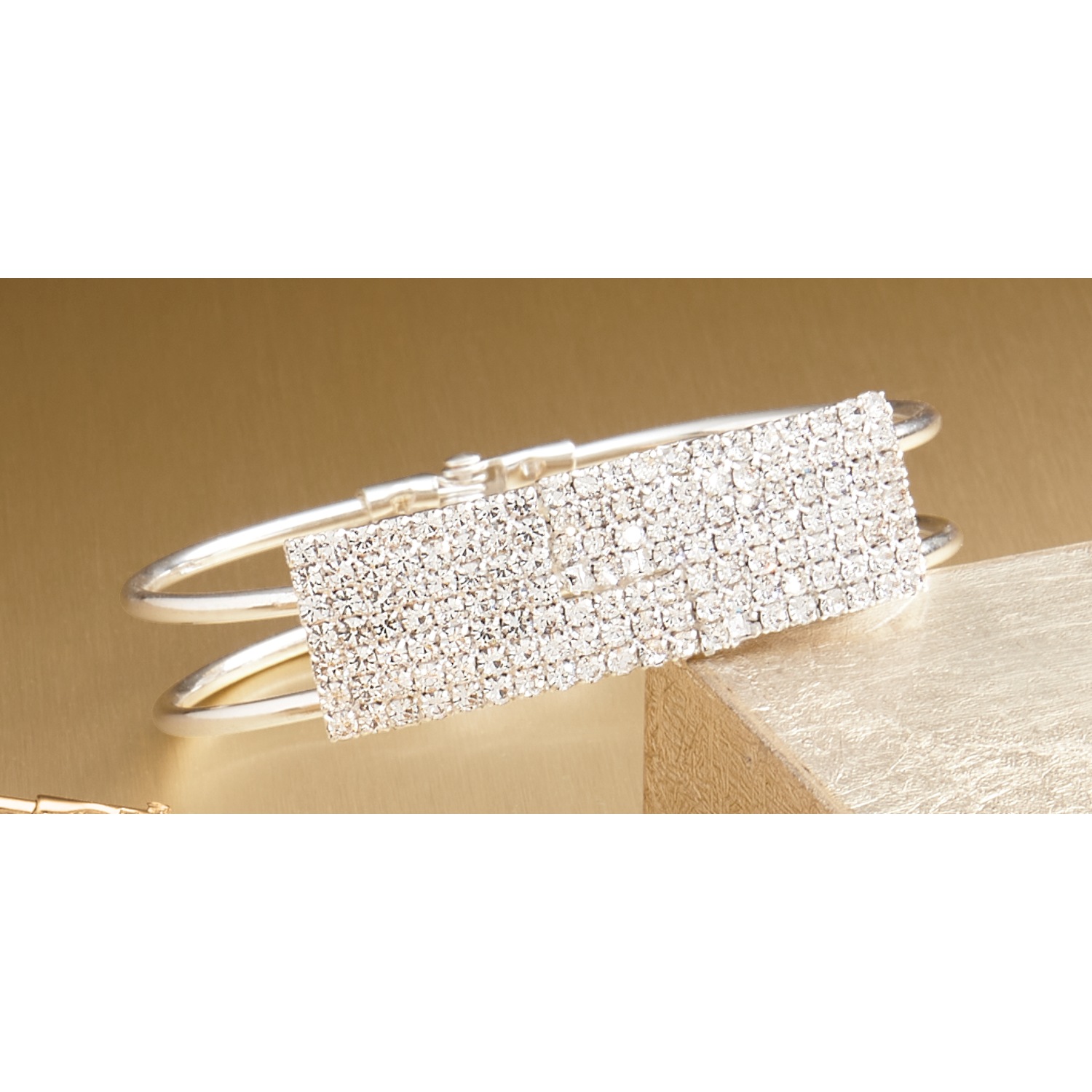 Crystal Bangle | Midnight Velvet