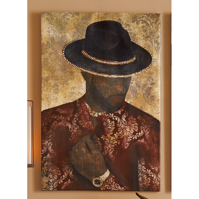 Poised Man or Lady Canvas | Midnight Velvet