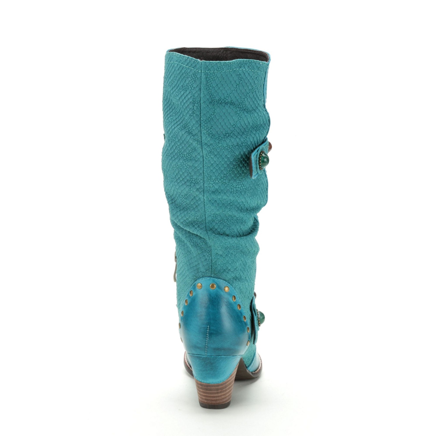 Promenade Boot By Spring Footwear Midnight Velvet
