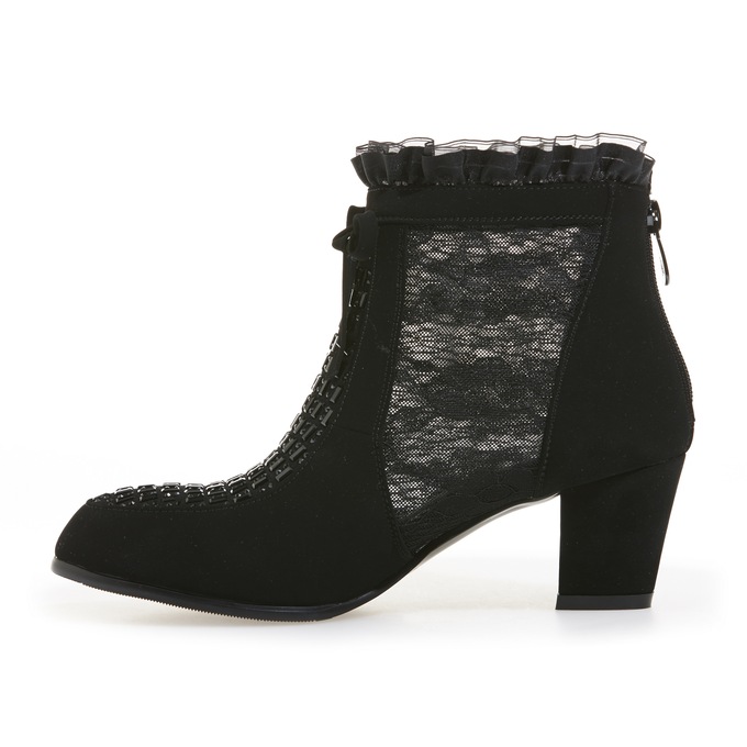 Pace Lace Bootie | Midnight Velvet