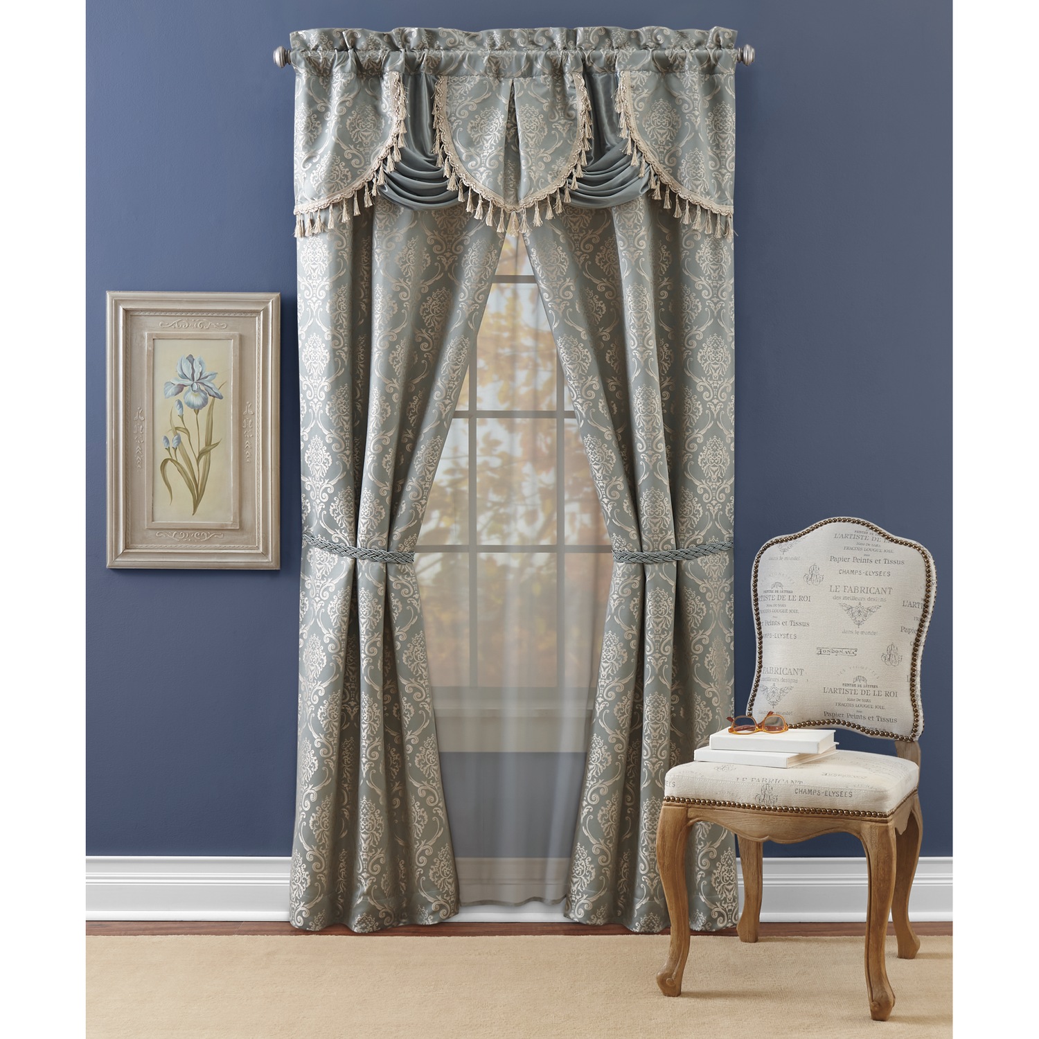 Alicia Window Set | Midnight Velvet
